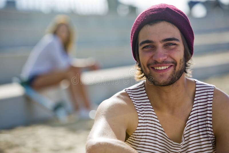 Cool Dude stock image. Image of sadness, long, people - 4823327