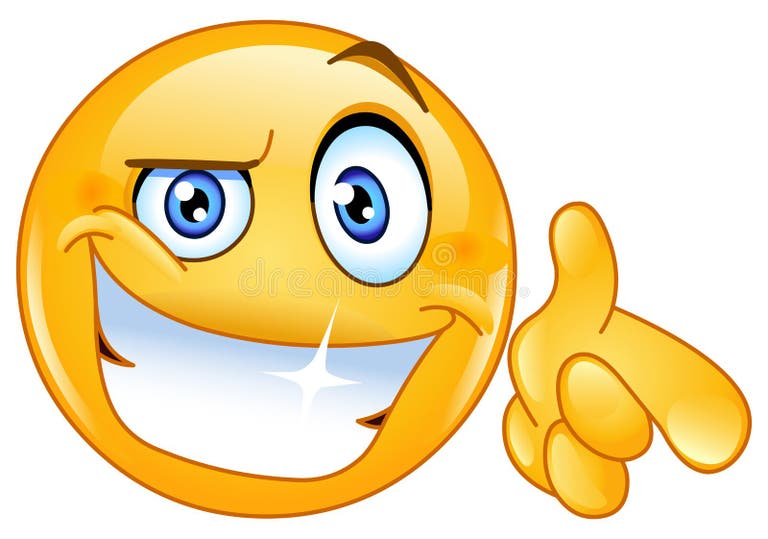 Emoticon Pointing Stock Illustrations – 6,126 Emoticon Pointing Stock ...