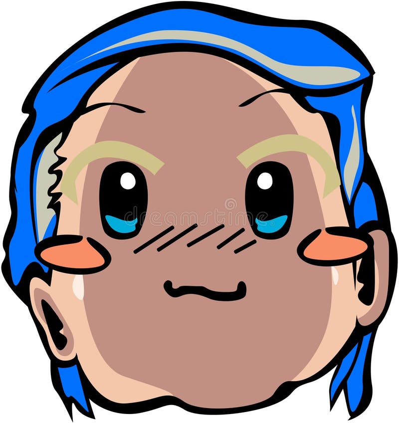 Cool emoticon style stock illustration. Illustration of comic - 84496726