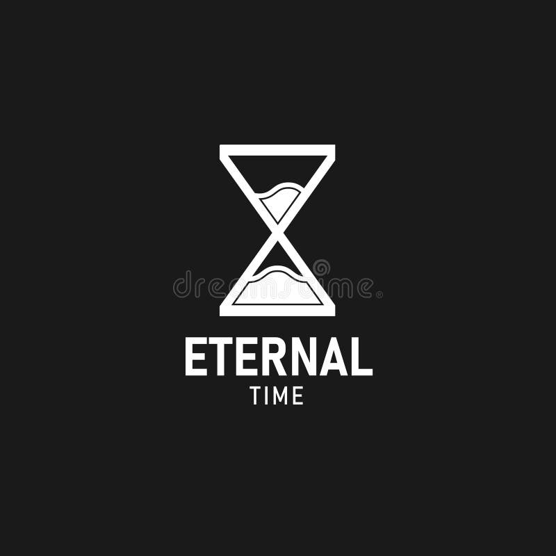 Cool Eternal Logo Vector Design Stock Vector - Illustration of watch ...