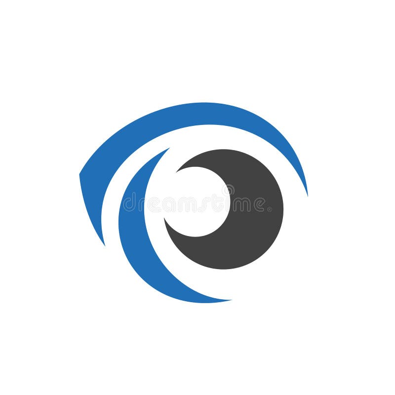 Magic Eye Logos. Mysterious Sight Symbols Stock Vector - Illustration ...