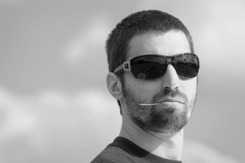 Cool face stock image. Image of beard, cool, inscrutable - 3662911