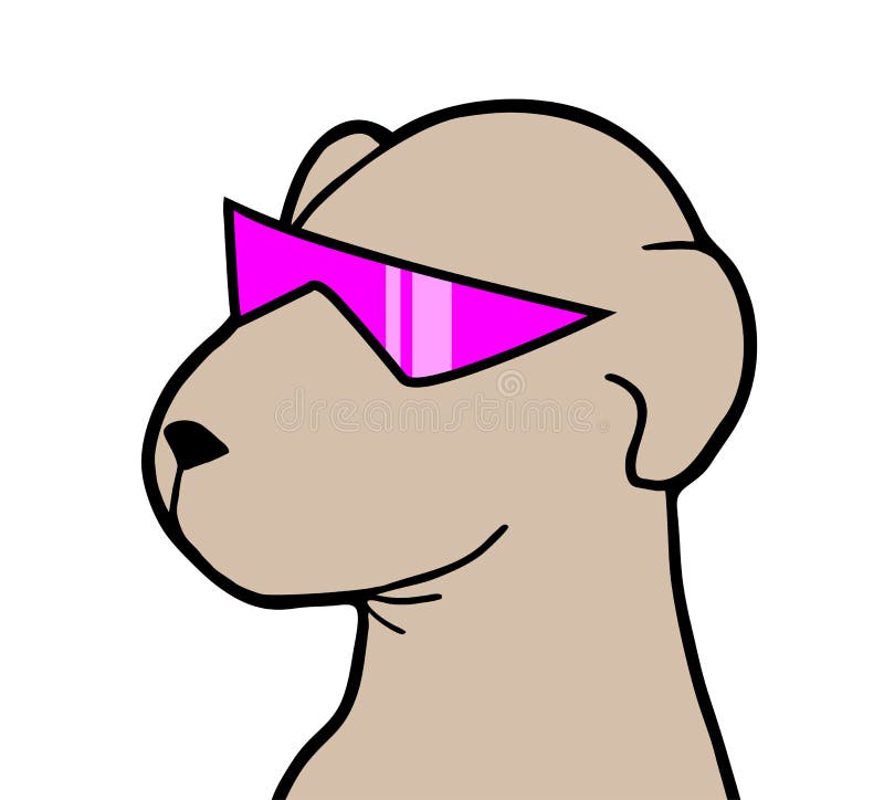 Cool face illustration stock vector. Illustration of happy - 211127095