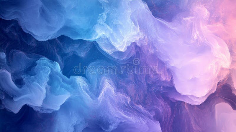 Cool Fluid Gradients of Blue and Purple Form a Flowing Frame Around the ... Cool Fluid Gradients of Blue and Purple Form a Flowing Frame Around the ...