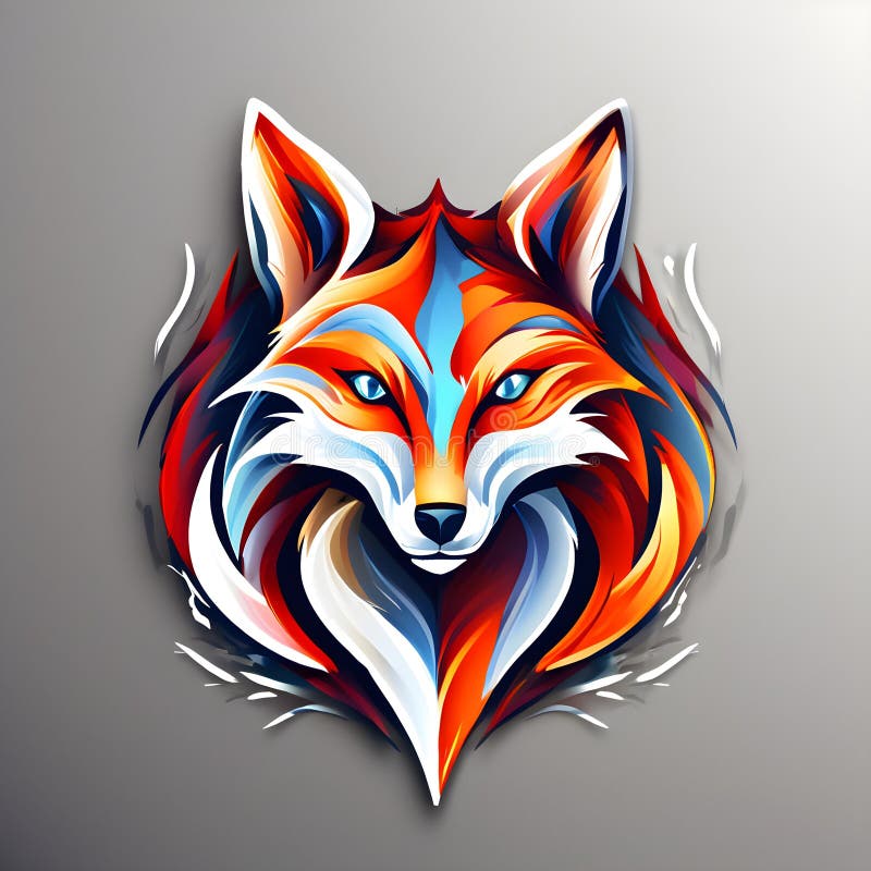 Cool Fox Logo stock illustration. Illustration of sanctuary - 319126167