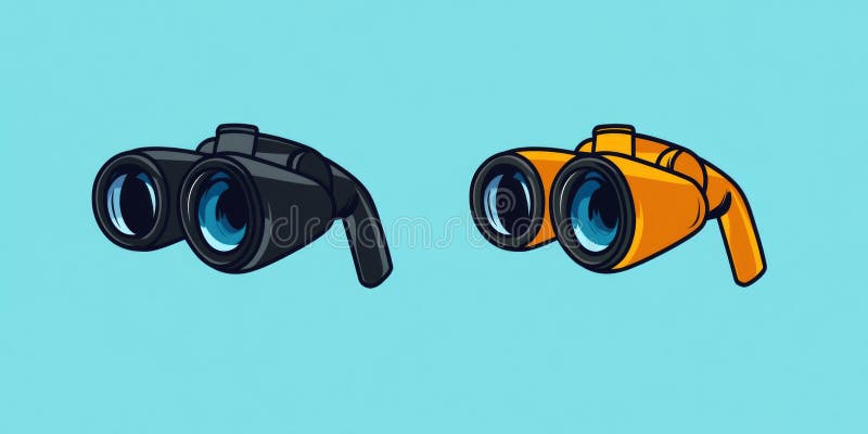 Cool Gadgets - Binoculars and Night Vision Devices Stock Image - Image ...