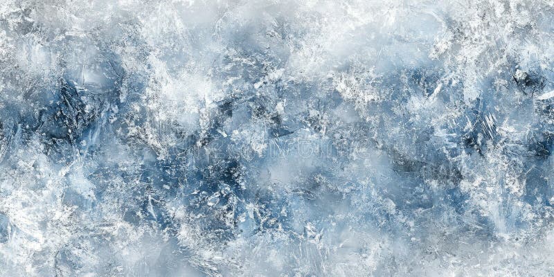 Cool Gel Texture with Icy Blue and Silver Tones, Mimicking a Frozen ...