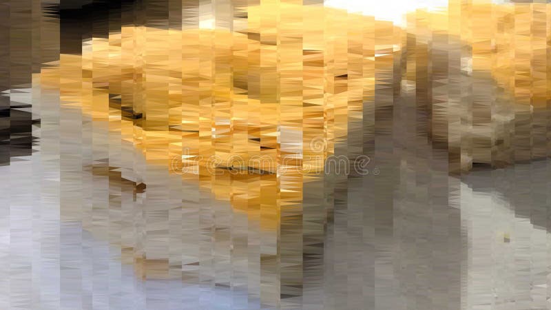 A Cool Geometric Visual Closeup of Food Stock Image - Image of ...