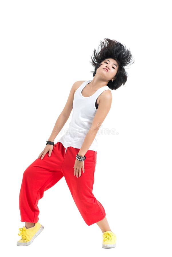 Cool girl stock image. Image of emotion, freedom, movement - 27135641