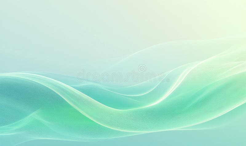 Cool Gradient Background Moving from Soft Lavender To Light Teal Stock ...