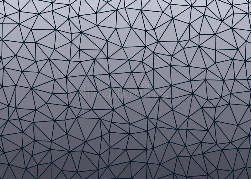 Cool Gray Color Abstract Color Low-Polygones Generative Art Background ...