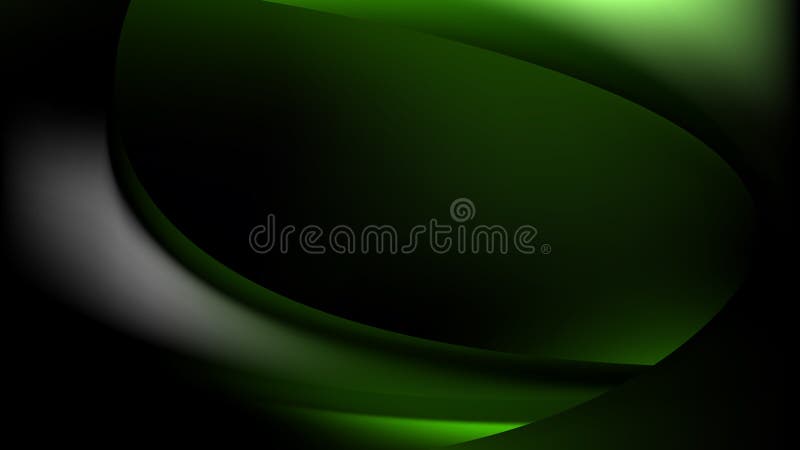 Cool Green Wave Background stock vector. Illustration of flyer - 162841982