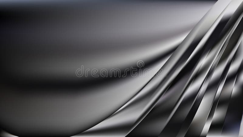 Cool Grey Background Graphic Stock Vector - Illustration of flow ...