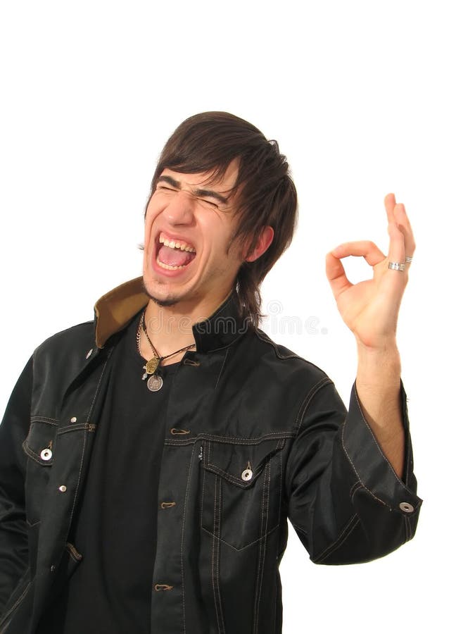 Cool guy stock photo. Image of expressive, attitude, macho - 8809192