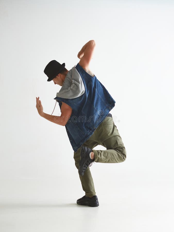 Dancing Boy View Back Isolated White Stock Photos - Free & Royalty-Free ...