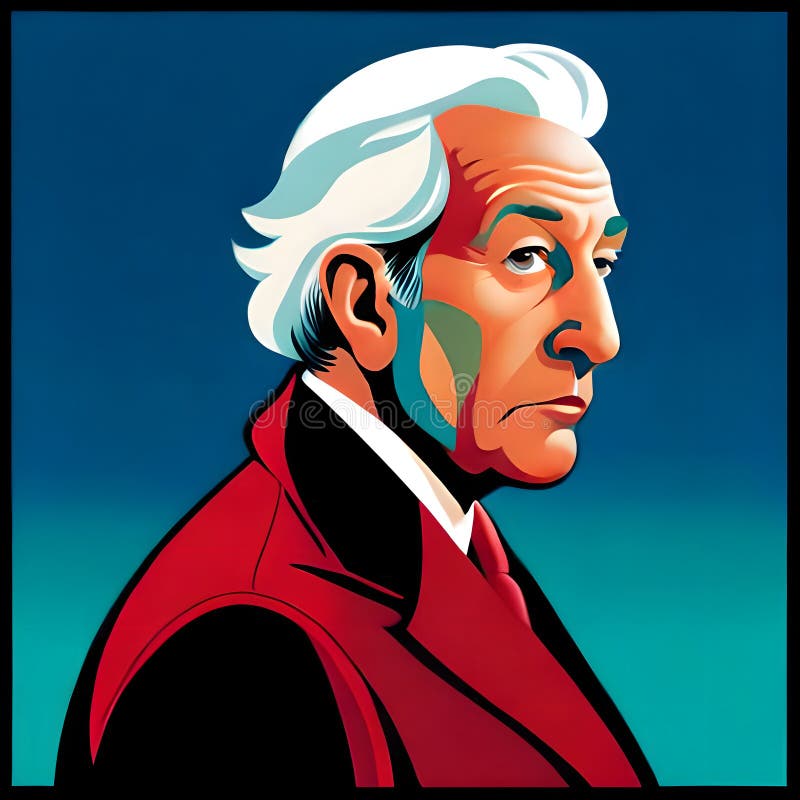 Cool Guy Graphic Illustration - Ai Generated Image Stock Illustration ...