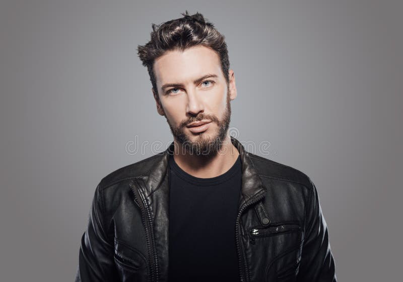 Cool guy posing stock image. Image of symbol, jacket - 59545369