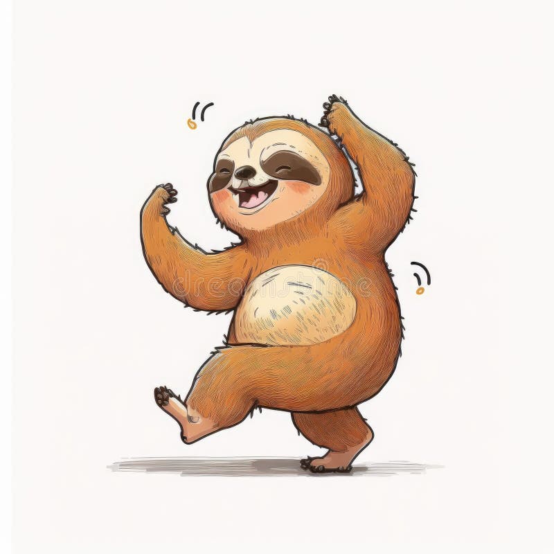 Sloth Cool Stock Illustrations – 528 Sloth Cool Stock Illustrations ...