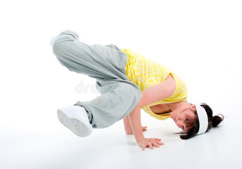 Cool Hip Hop Style Dancer Posing Stock Image - Image of activity ...