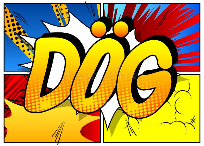 Cool in Hungarian. Comic Book Style Foreign Language Word. Stock Vector ...