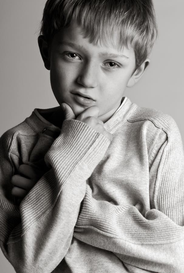 Cool Kid stock image. Image of person, male, grey, blue - 12587241