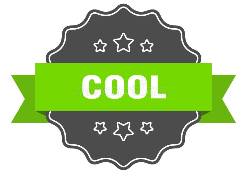 Cool Label. Cool Isolated Seal. Sticker. Sign Stock Vector ...