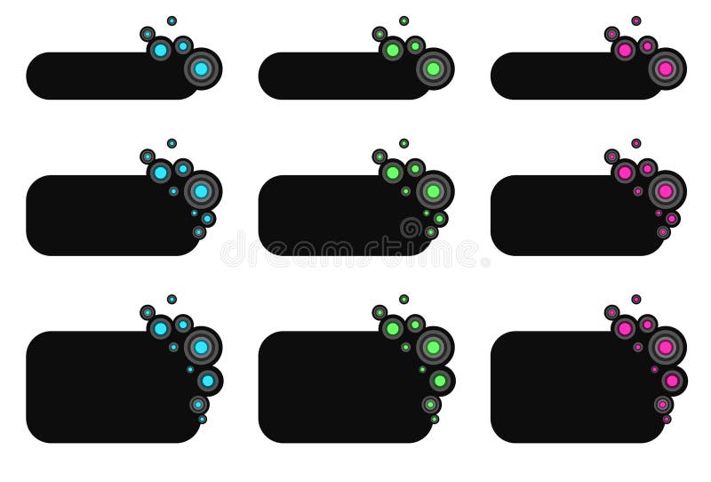 Cool labels stock vector. Illustration of gift, blank - 16397115