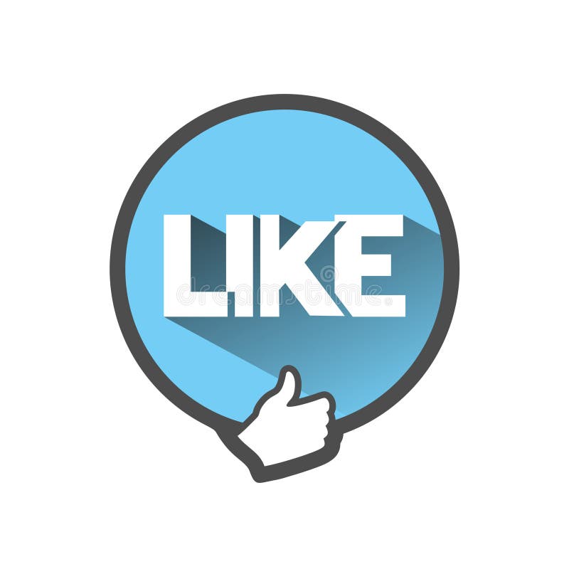 Cool like symbol stock vector. Illustration of glyph - 290274082