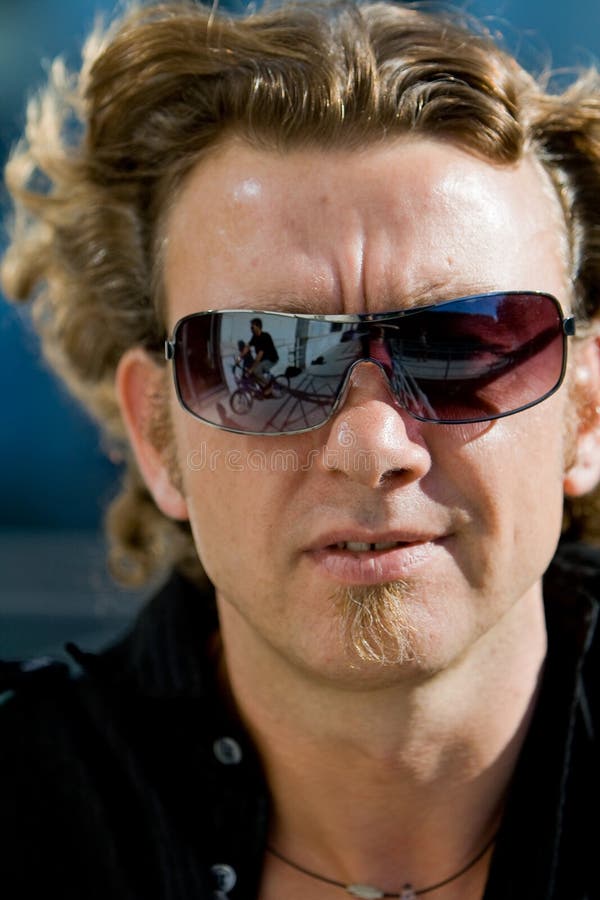 Cool looking man singing stock photo. Image of band, music - 9509588