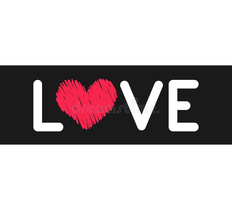 Cool Love 80 Symbol Message Stock Vector - Illustration of style, sign ...