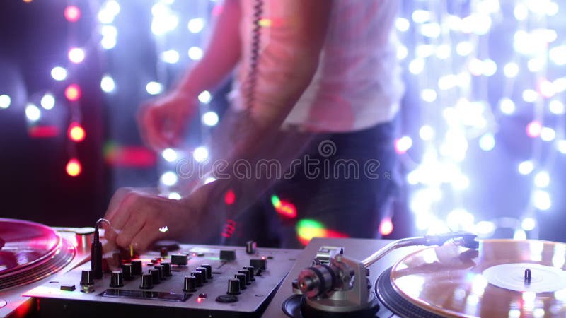 Cool DJ in bar stock footage. Video of beat, patio, male - 36632772