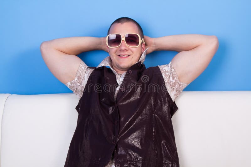 Cool man stock image. Image of funny, beauty, pose, jeans - 22644595