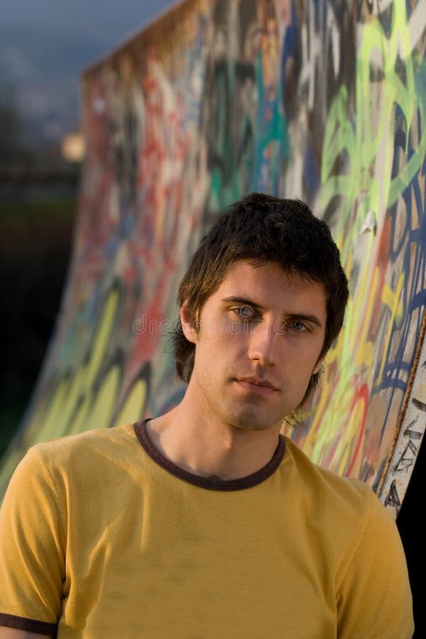 Cool man stock photo. Image of person, thoughtful, style - 7049380