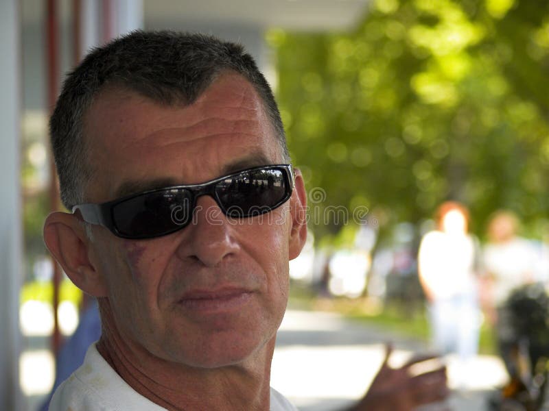 Cool Man stock photo. Image of adult, cool, short, portrait - 975184