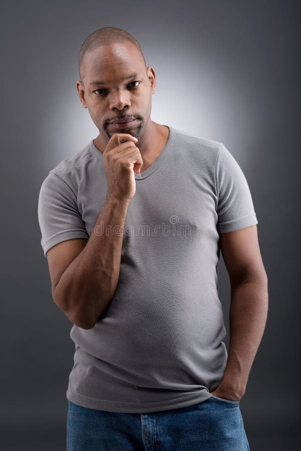 Cool man stock photo. Image of cool, vertical, studio - 60571214