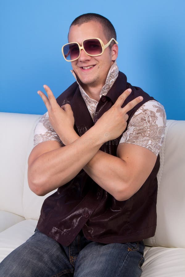 Cool man stock photo. Image of look, jeans, handsome - 22644656