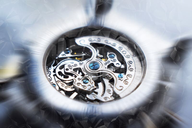 Cool Abstract Time Piece Time Machine Concept Stock Photo - Image of ...