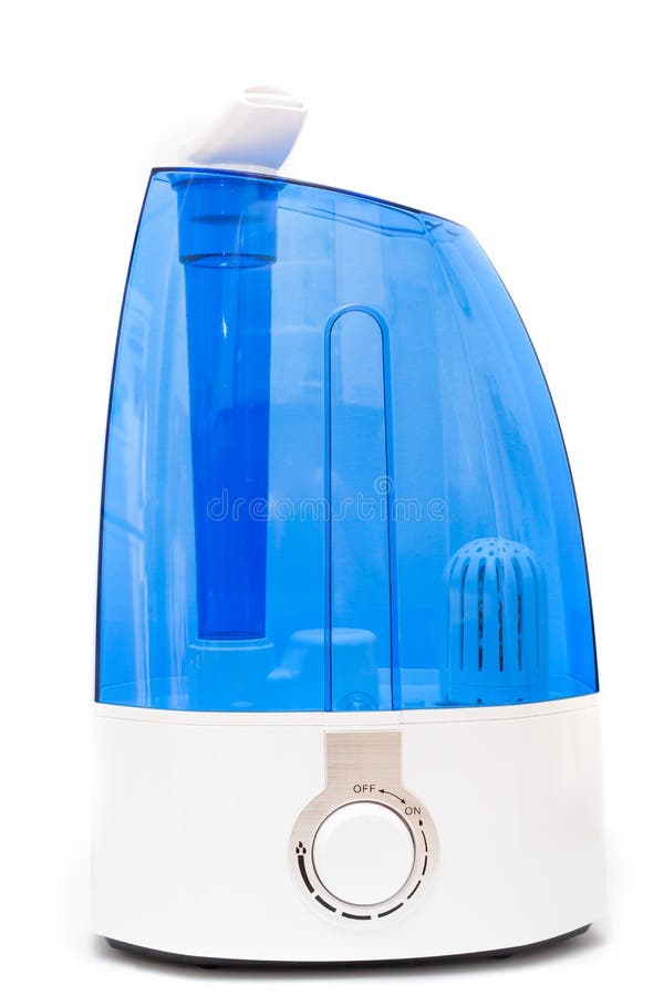 Cool Mist Humidifier on White Background Stock Image - Image of ...