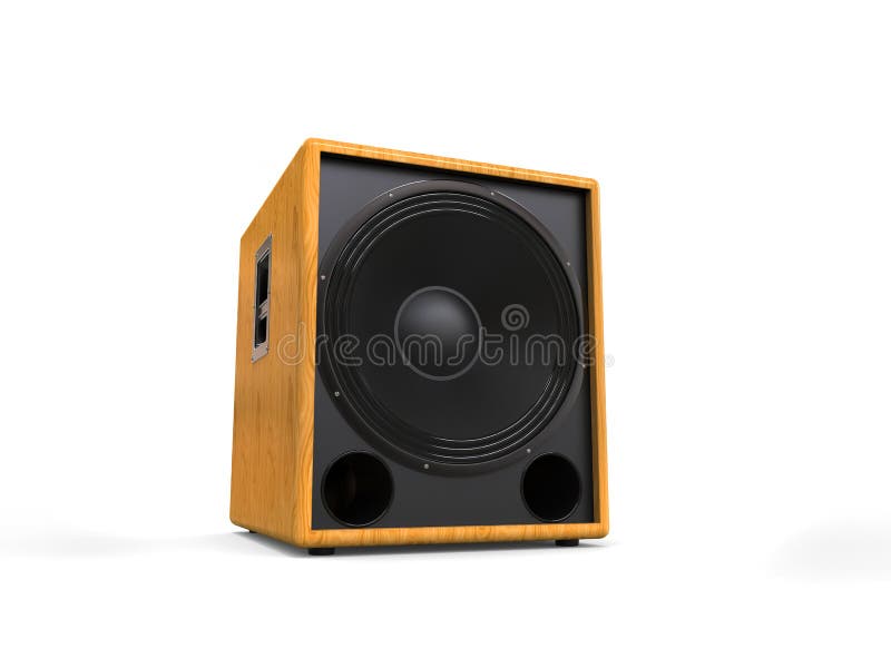 Powerful Subwoofer Stock Illustrations – 285 Powerful Subwoofer Stock ...