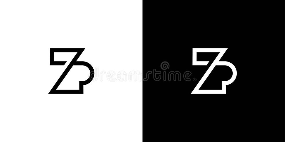 Unique and Modern ZP Logo Design Stock Vector - Illustration of design ...