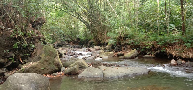 Cool Natural Scenery and River Stock Photo - Image of water, scenery ...