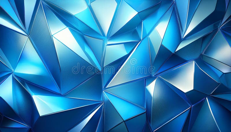 Cool Navy and Light Blue Abstract Colored Polygon Shaped Background ...
