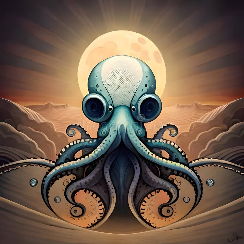 Quirky Octopus Stock Illustrations – 670 Quirky Octopus Stock ...