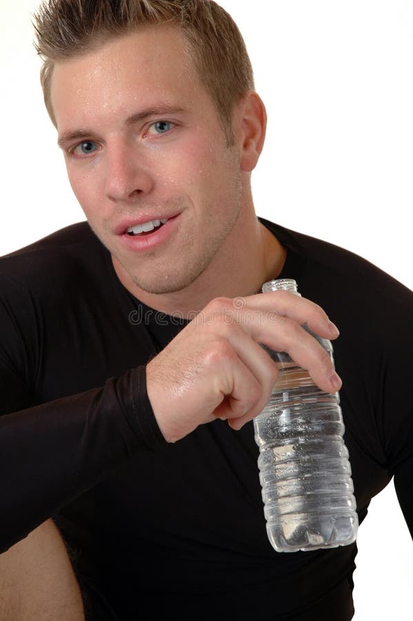 Cool Off stock image. Image of athlete, male, fitness - 1404333