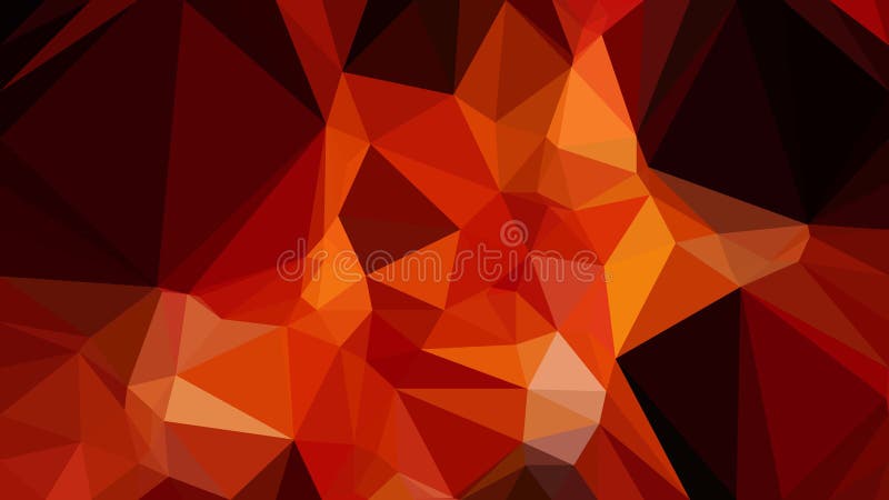 Cool Orange Polygon Background Stock Vector - Illustration of triangular, geometrical: 165931573