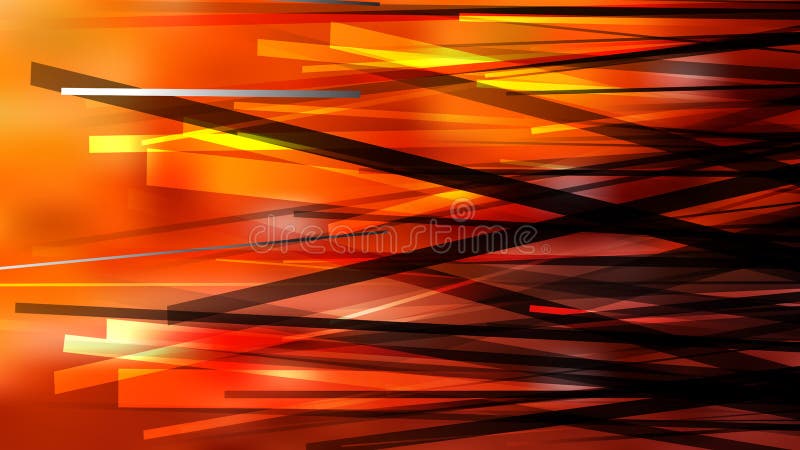 Cool Orange Random Overlapping Lines Background Design Stock Vector ...