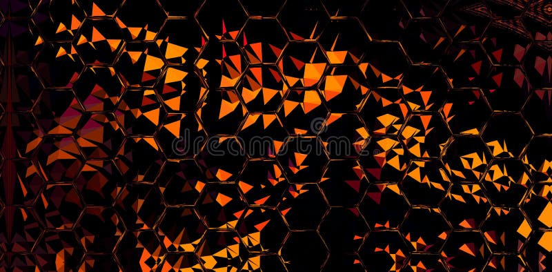 Cool Particles Abstract Background Illustration Stock Illustration ...