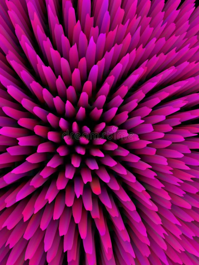 Cool pattern pink spiky stock illustration. Illustration of spik ...
