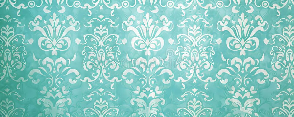 A Cool Patterned Aqua Paper Backdrop, Adorned with Refreshing Designs ...