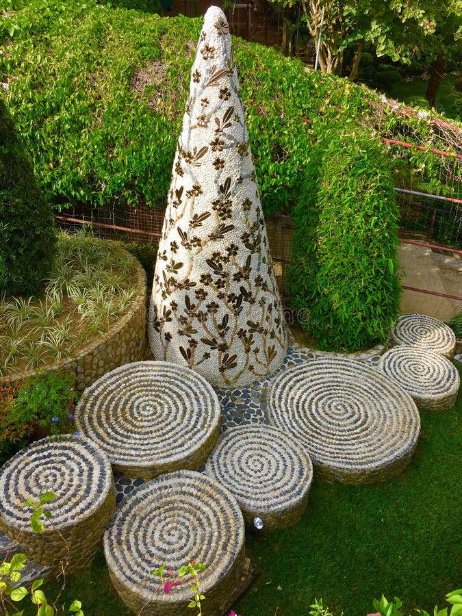 Cool pebble work stock photo. Image of work, cool, garden - 57666650
